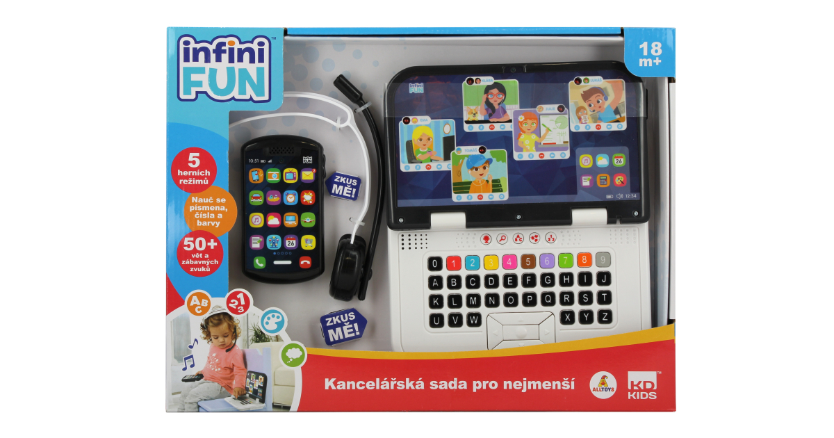 Infini FUN Kancelářská sada pro nejmenší | Bambule Království hraček