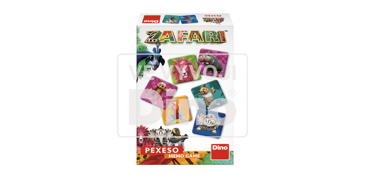 Pexeso Zafari | Bambule Království hraček