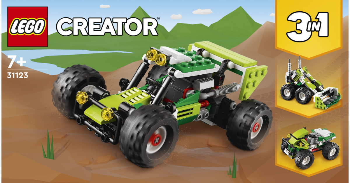 LEGO® Creator 3 v 1 31123 Terénní bugina | Bambule Království hraček