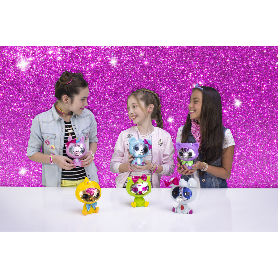 Zequins Flitrová panenka - zvířátko | Bambule Království hraček