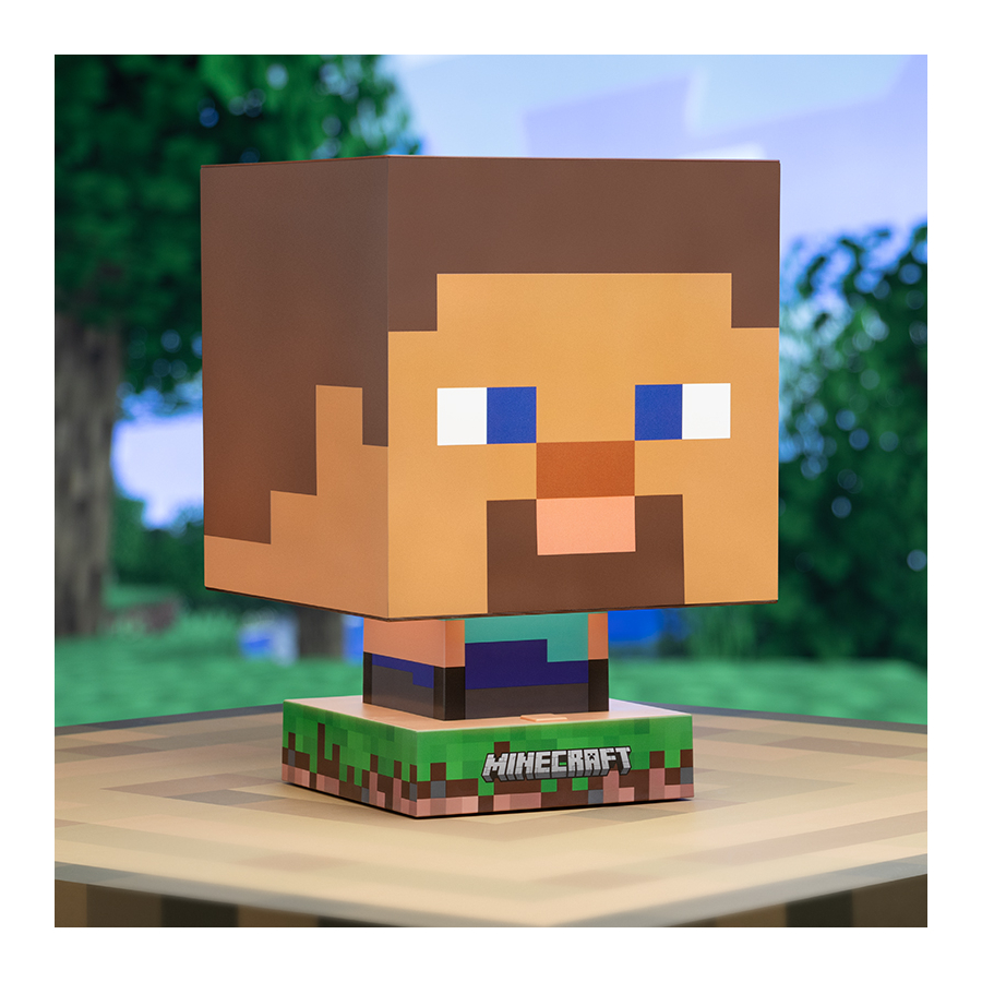 Minecraft Steve Icon Lamp | Bambule Království hraček