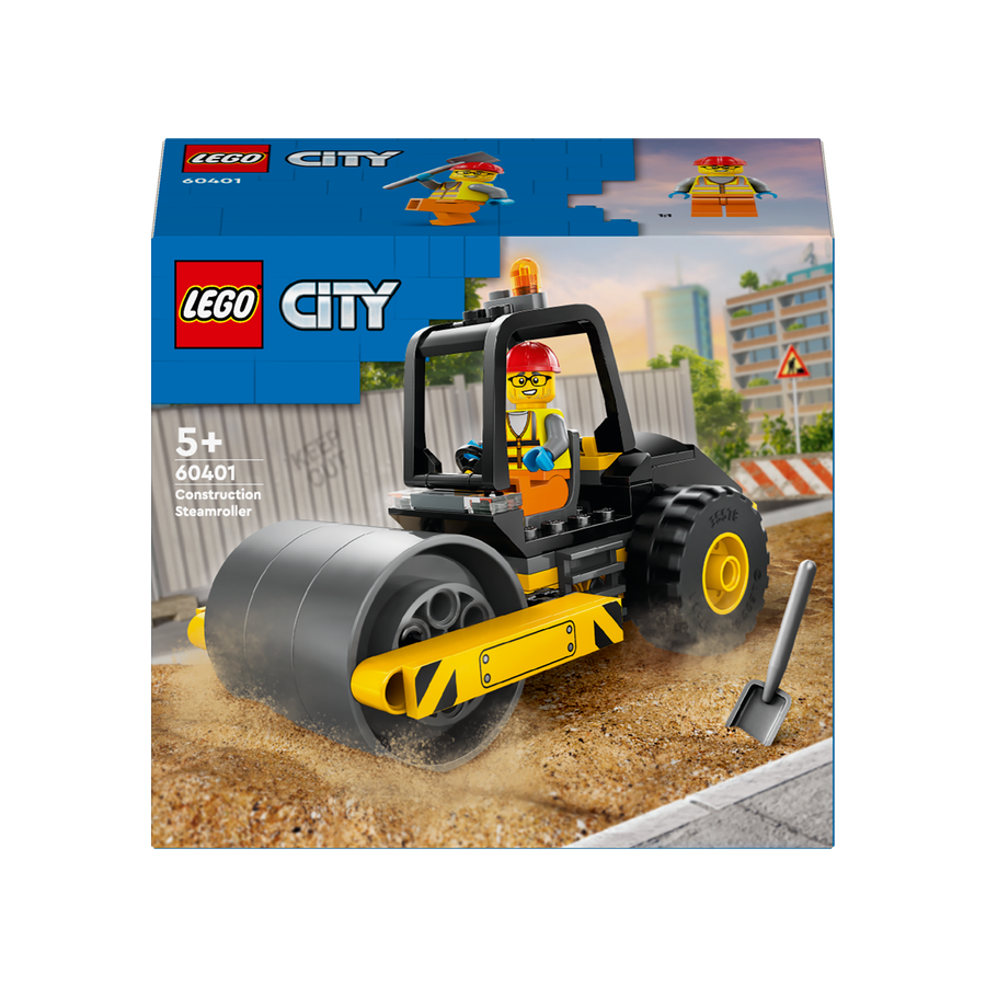LEGO® City 60401 Stavební parní válec | Bambule Království hraček