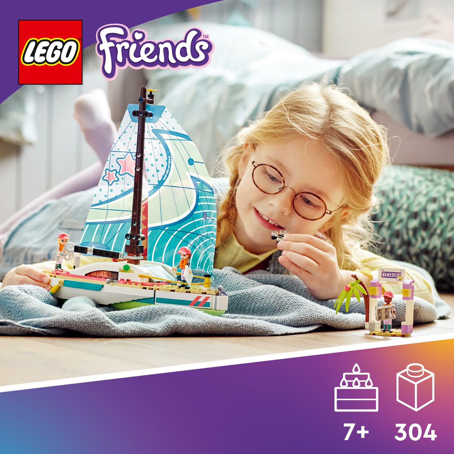 LEGO® Friends 41716 Stephanie a dobrodružství na plachetnici | Bambule ...